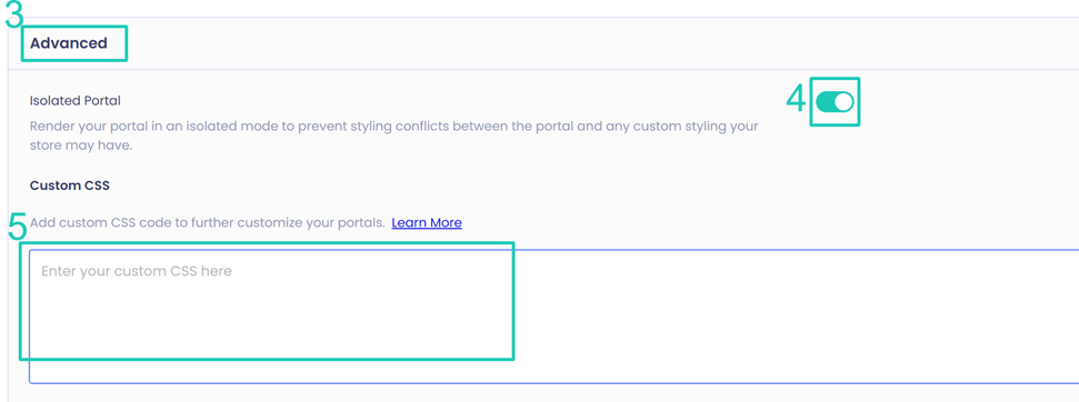 Advanced Styling Customization
